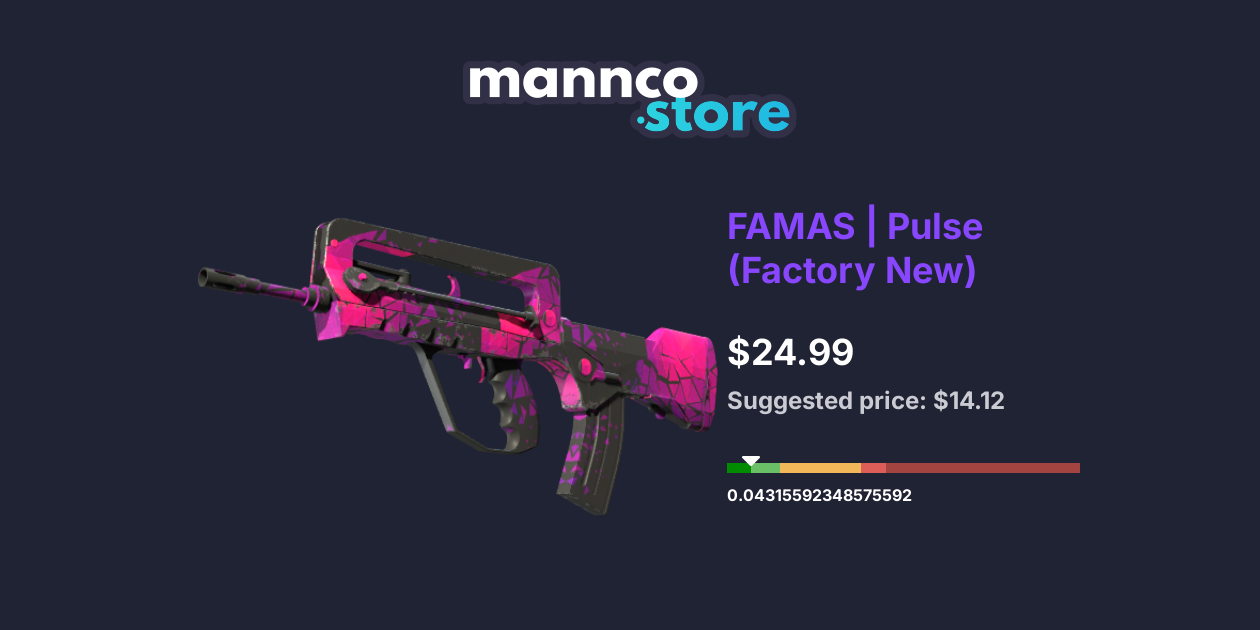 FAMAS | Pulse (Factory New) | Mannco.store