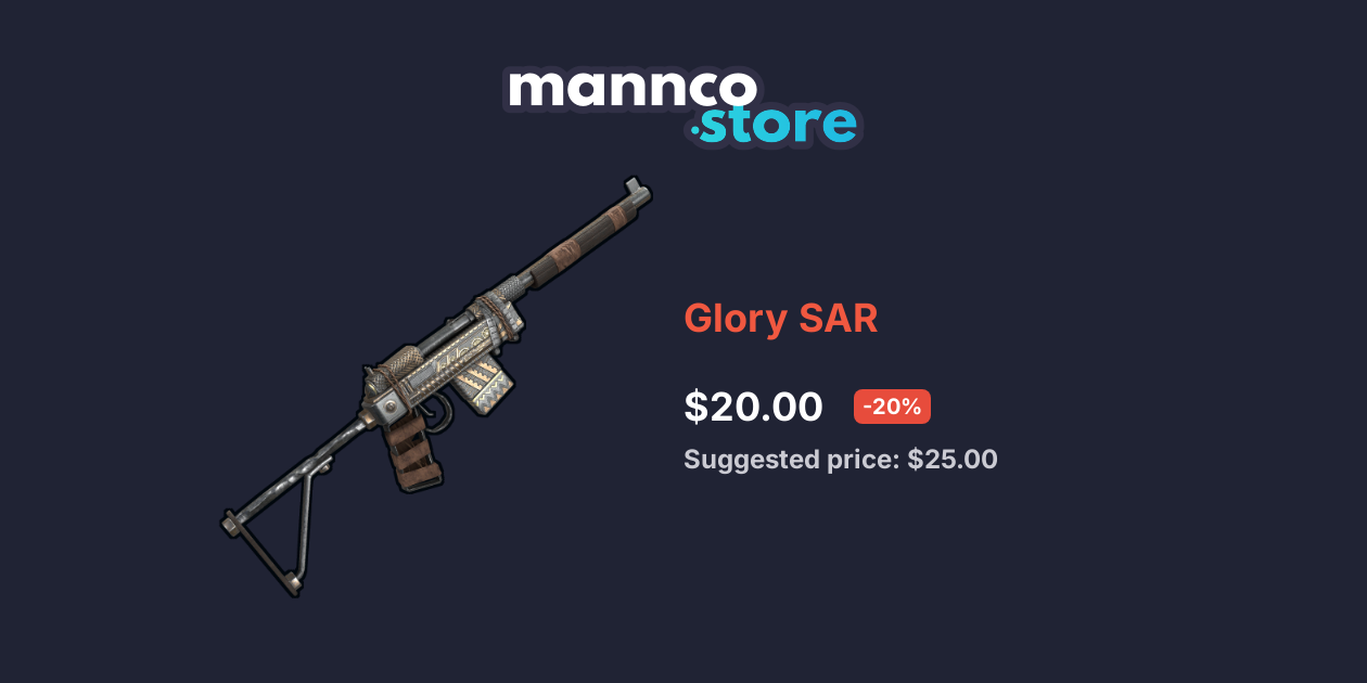 Glory SAR | Mannco.store