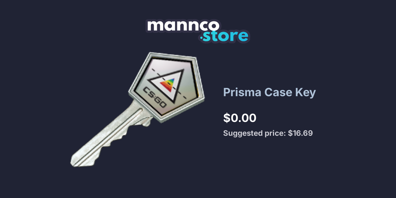 Prisma Case Key | Mannco.store