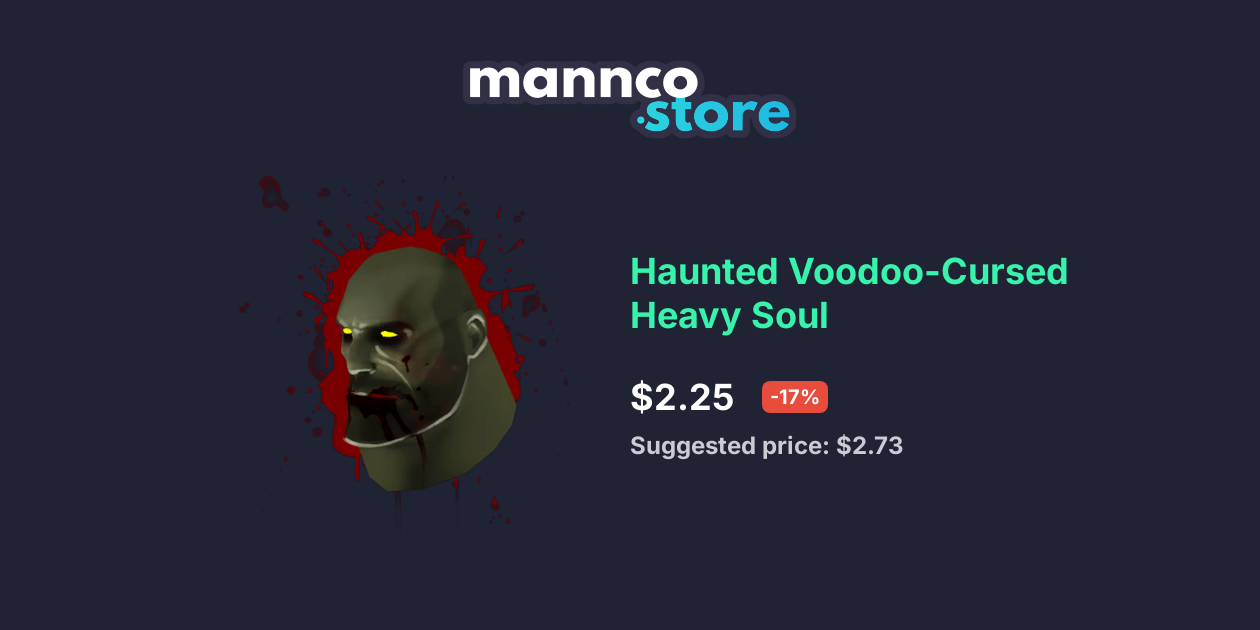 Haunted Voodoo-Cursed Heavy Soul | Mannco.store