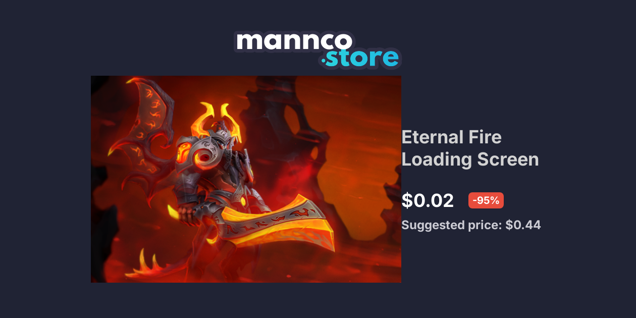 Eternal Fire Loading Screen | Mannco.store