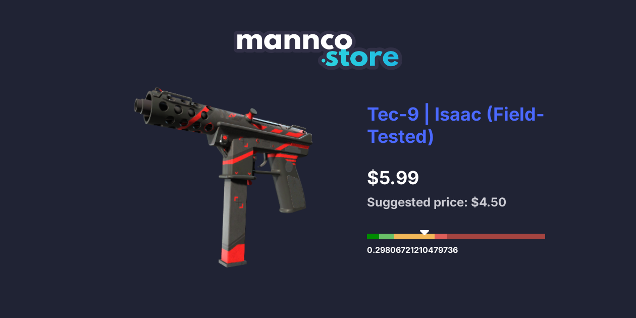 Tec-9 | Isaac (Field-Tested) | Mannco.store