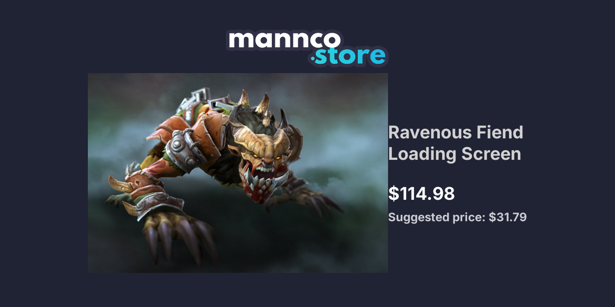 Ravenous Fiend Loading Screen | Mannco.store Ravenous Fiend Loading Screen | Mannco.store
