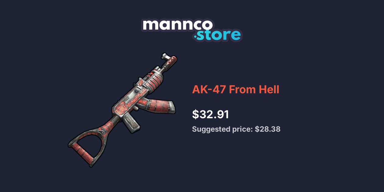 AK-47 From Hell | Mannco.Store