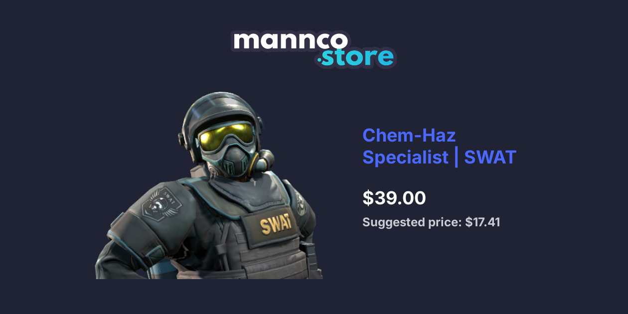Chem-Haz Specialist | SWAT | Mannco.store