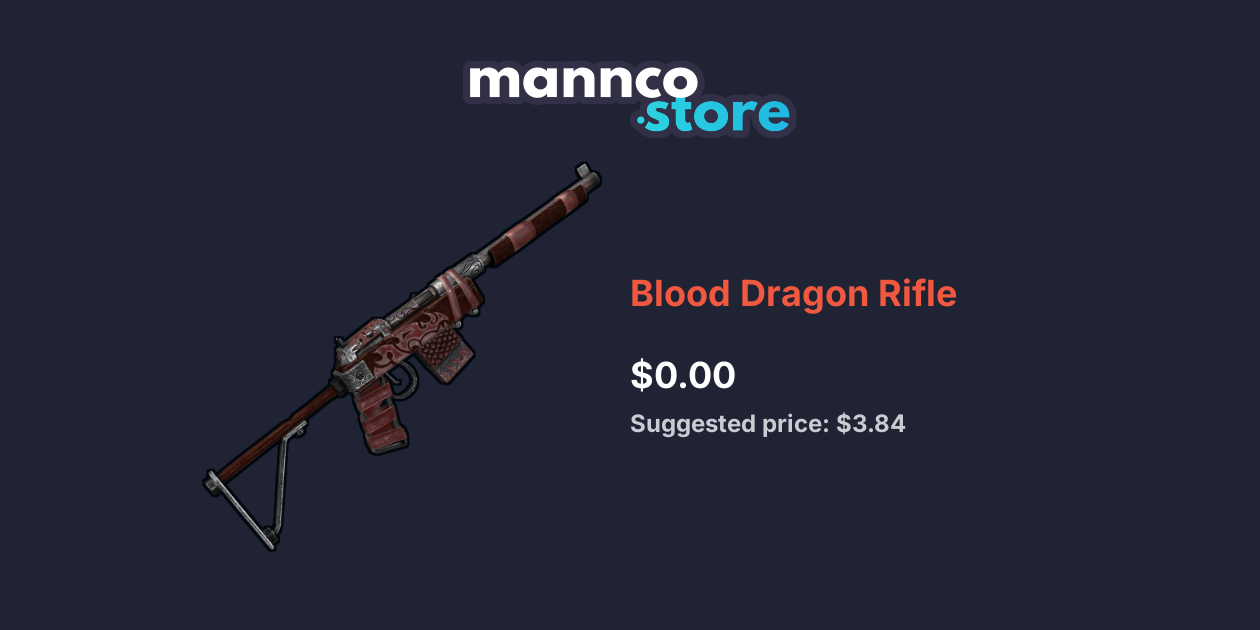 Blood Dragon Rifle | Mannco.store