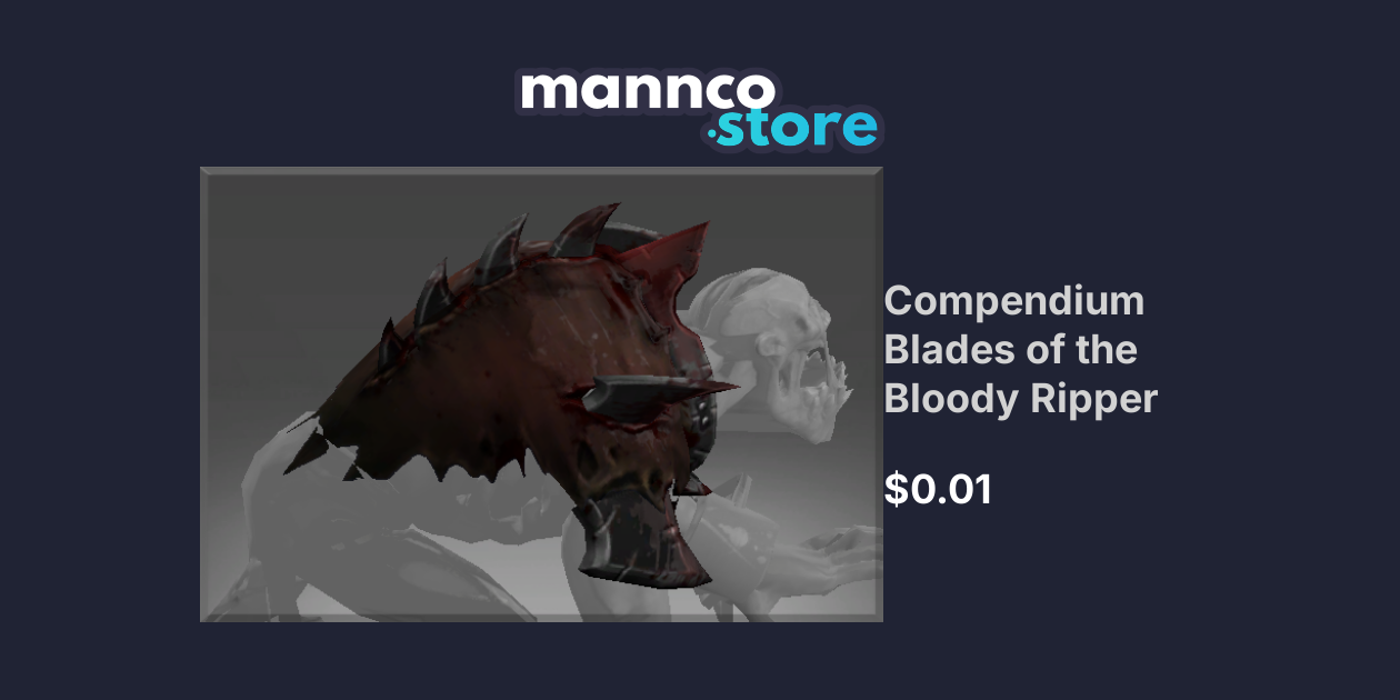 Compendium Blades of the Bloody Ripper | Mannco.store