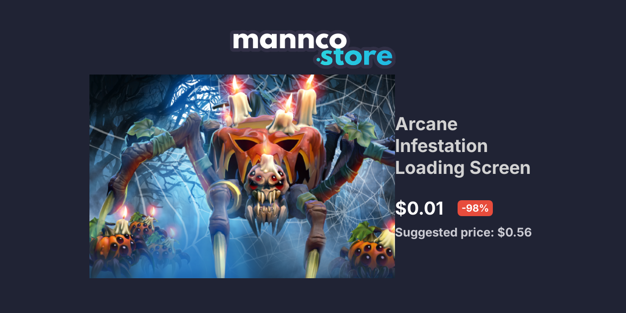 Arcane Infestation Loading Screen | Mannco.store