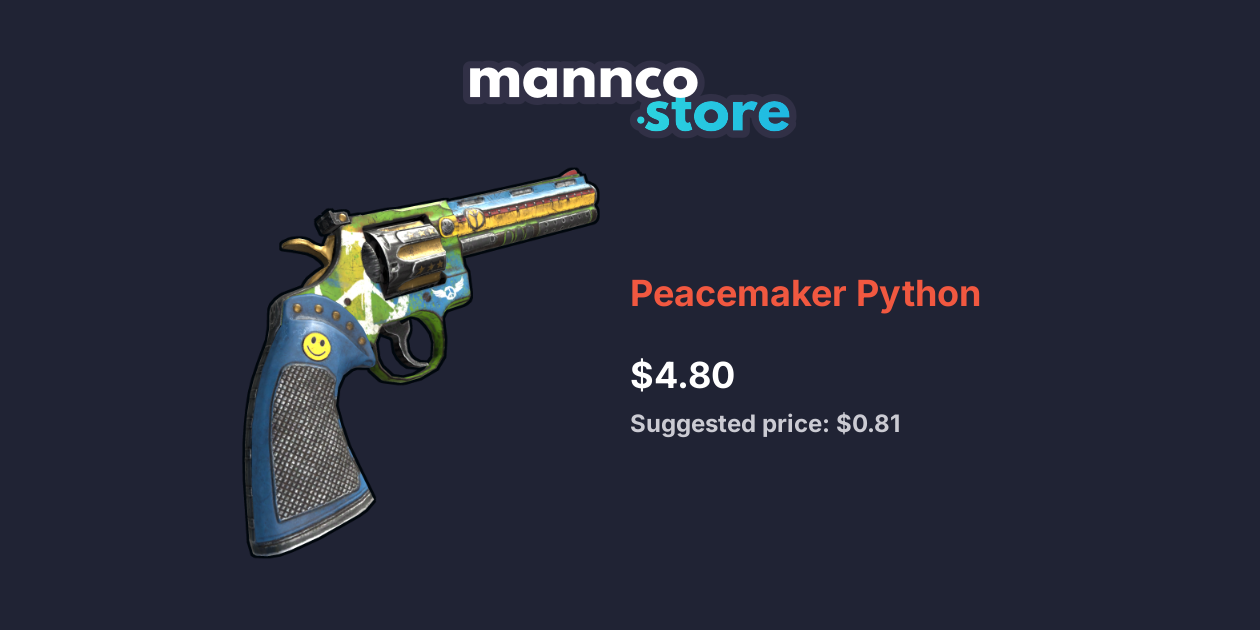 Peacemaker Python | Mannco.store
