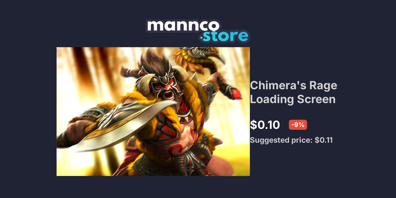Chimera s Rage Loading Screen | Mannco.store