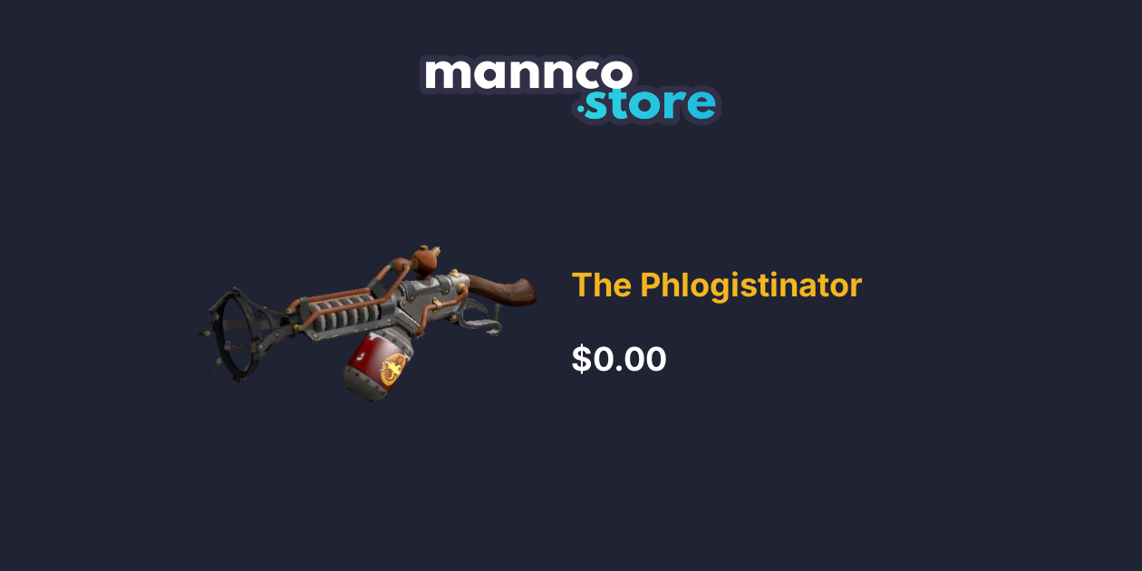 Uncraftable The Phlogistinator | Mannco.store