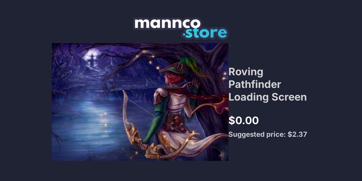 Roving Pathfinder Loading Screen | Mannco.store