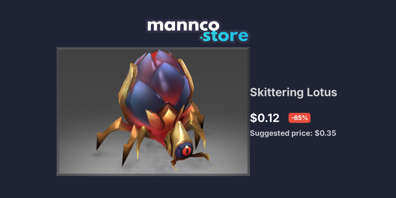 Skittering Lotus | Mannco.store