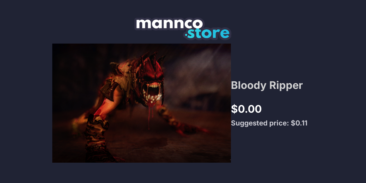 Bloody Ripper | Mannco.store