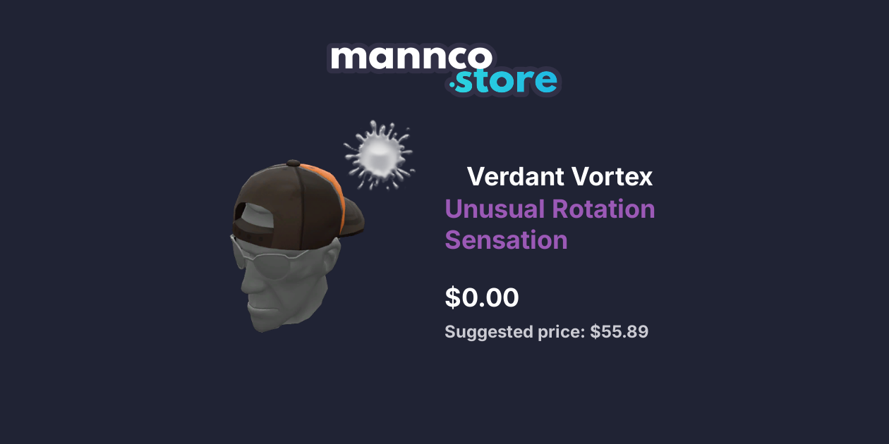 Verdant Vortex Unusual Rotation Sensation | Mannco.store