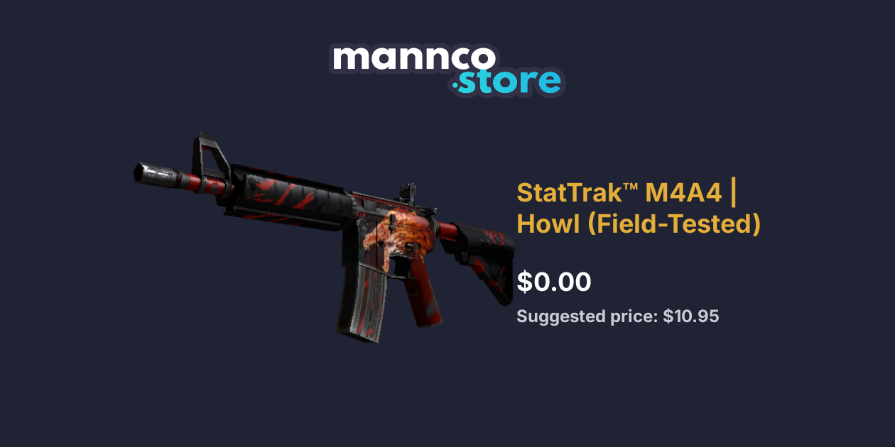 StatTrak™ M4A4 | Howl (Field-Tested) | Mannco.store