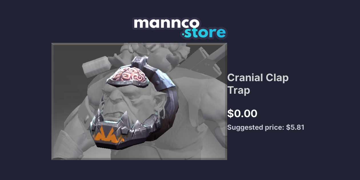 Cranial Clap Trap | Mannco.store
