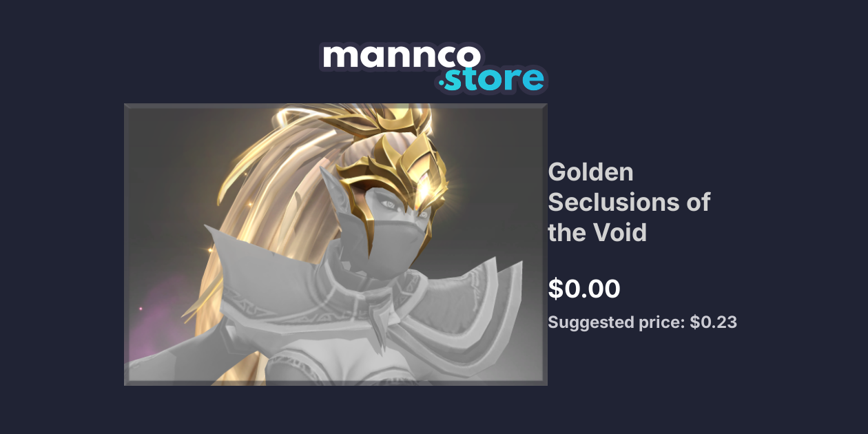 Golden Seclusions of the Void | Mannco.store